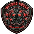 Amazon.com: Inferno Squad Imperial Special Forces Shield Patch (3D-PVC ...