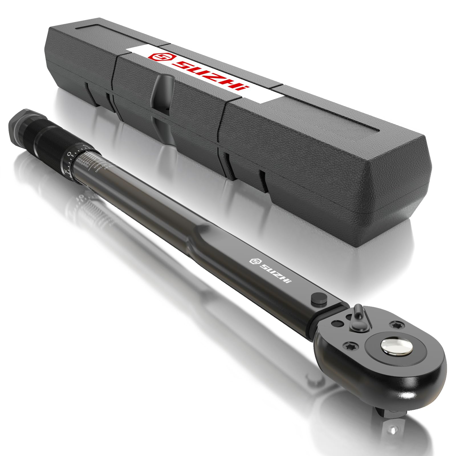 3/8 inch Drive Click Torque Wrench 10-80 ft.lbs/13.6-108.5 N.m High ...