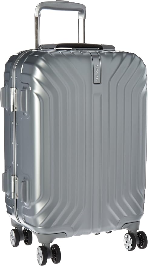 Samsonite Tru-Frame Hardside Spinner 20 Carry On Luggage, Matte Silver ...