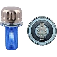 Hydraulic Oil and Fuel Filler Metal Vent Breather Cap for Reservoir ...