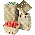 Amazon.com - 30 Pack Natural Pulp Fiber Berry Basket,Small Molded ...