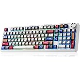 Amazon.com: x Aula F99 Wireless Gaming Keyboard, Bluetooth Mechanical Keyboard Hot Swappable ...