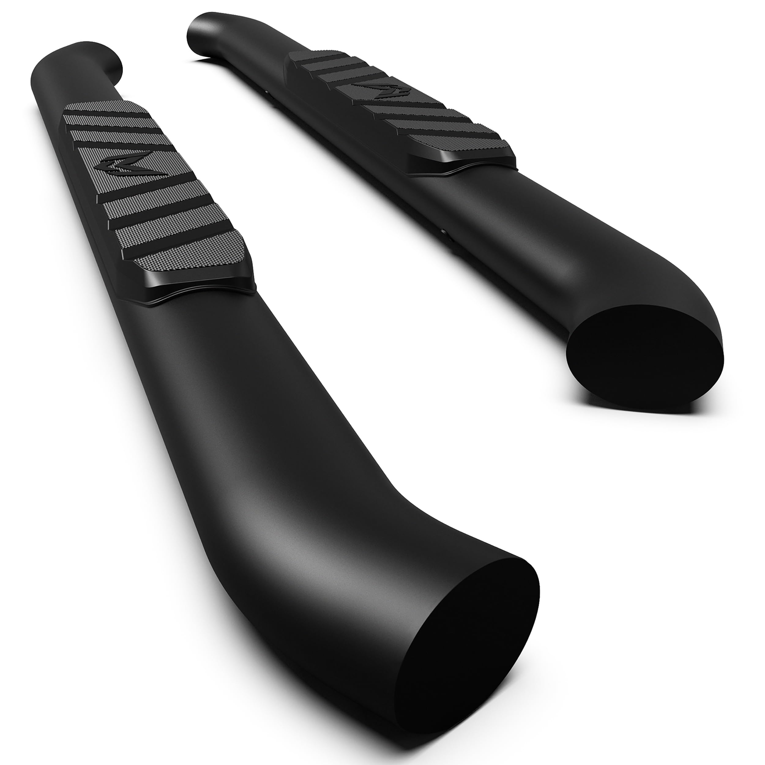 MaxMate 3.5" Oval Nerf Bar Side Steps Compatible with 2007-2018 Chevy ...