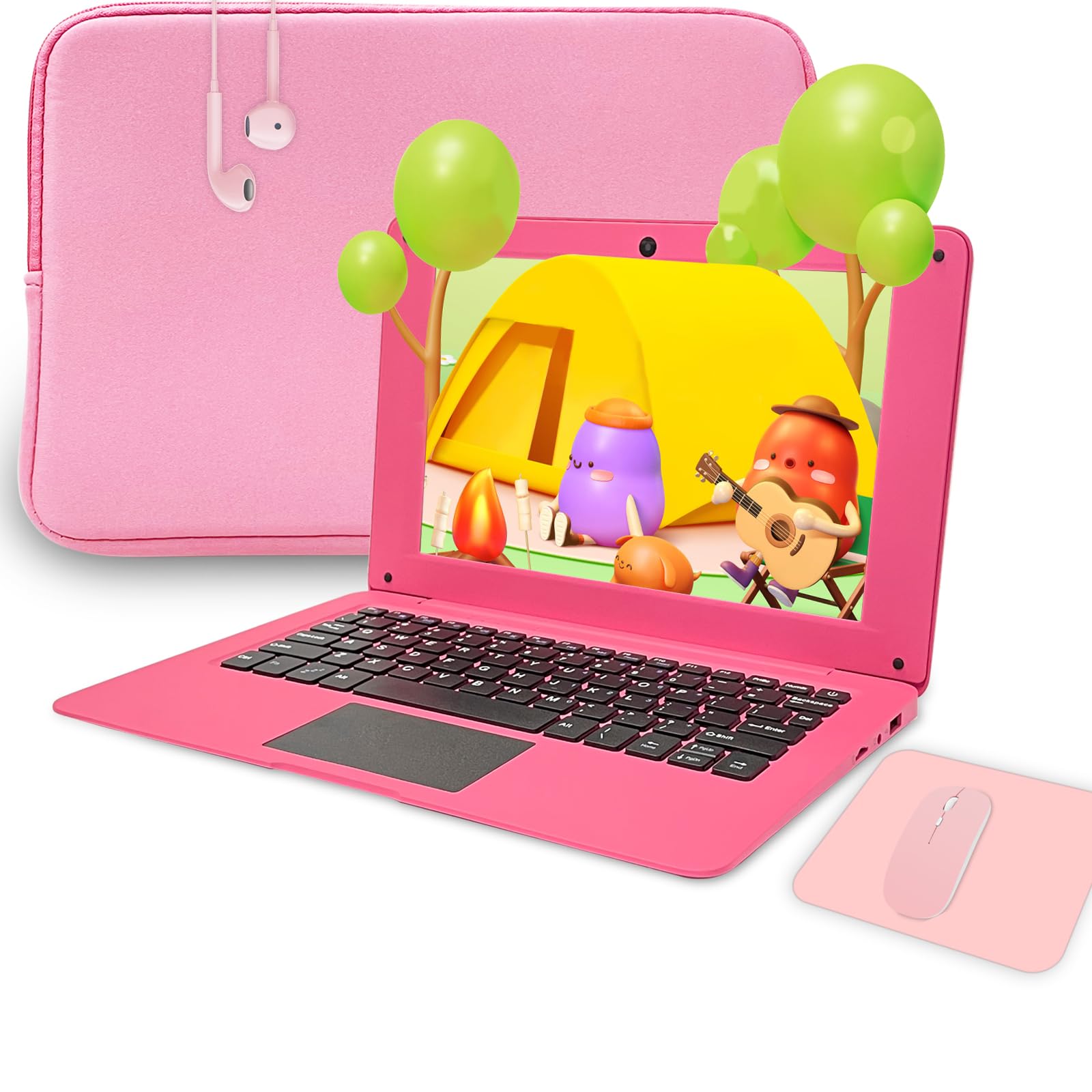 Mua 10.1" Inch Laptop Mini Notebook, Portable Mini Computer with Intel ...