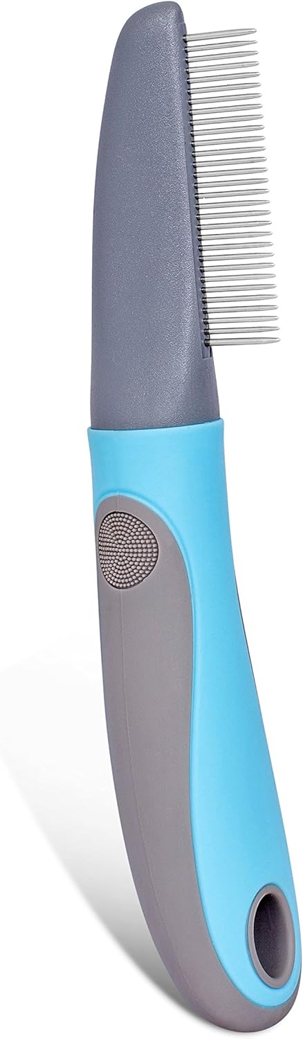 Internet's Best Fine Toothed Pet Comb | Dog Comb for Short and Medium ...