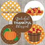 Amazon.com: Big Dot of Happiness Give Thanks - Thanksgiving Party ...
