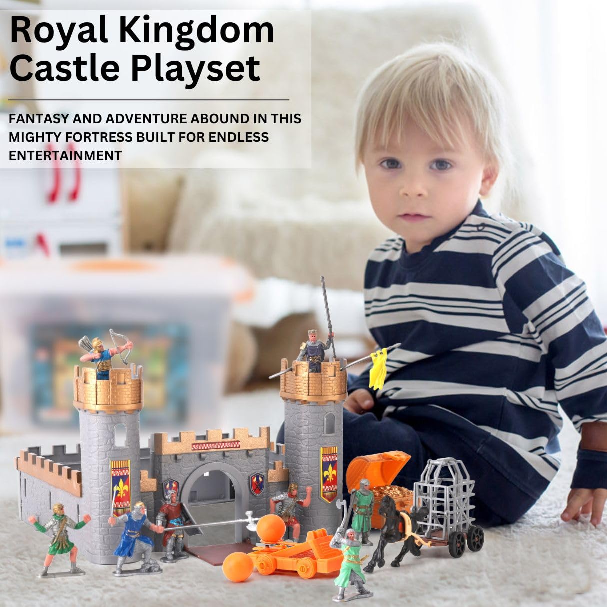 Mua Liberty Imports Medieval Castle Kingdom Knights Action Figure Toy ...