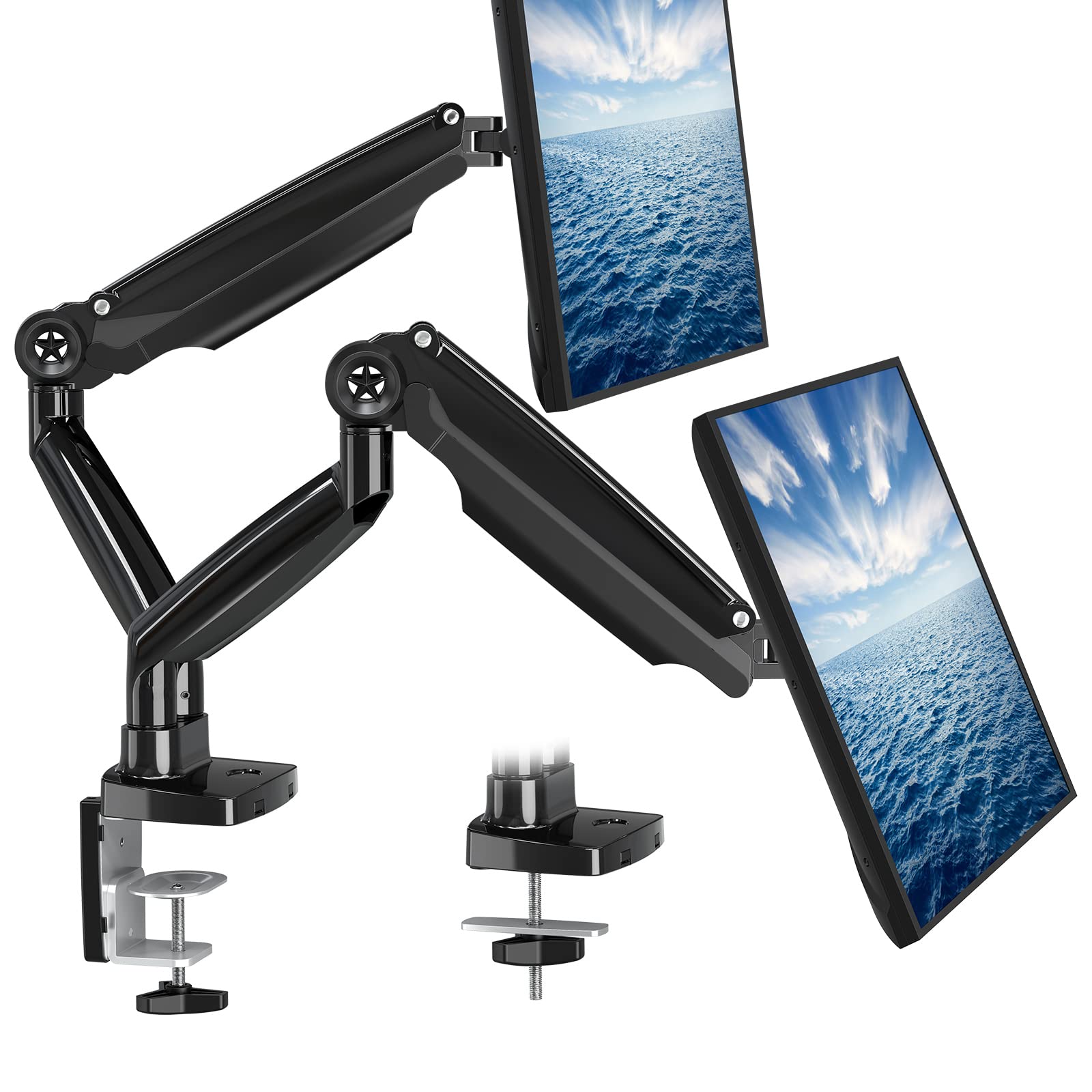 Mua Dual Monitor Desk Mount Fits Max 35" Ultrawide Screen, Premium ...