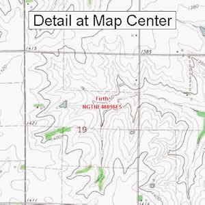 Amazon.com : USGS Topographic Quadrangle Map - Firth, Nebraska (Folded ...