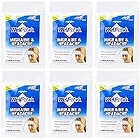 Amazon.com: WellPatch Cooling Headache Pads, Migraine 4 Pads in a Pack ...