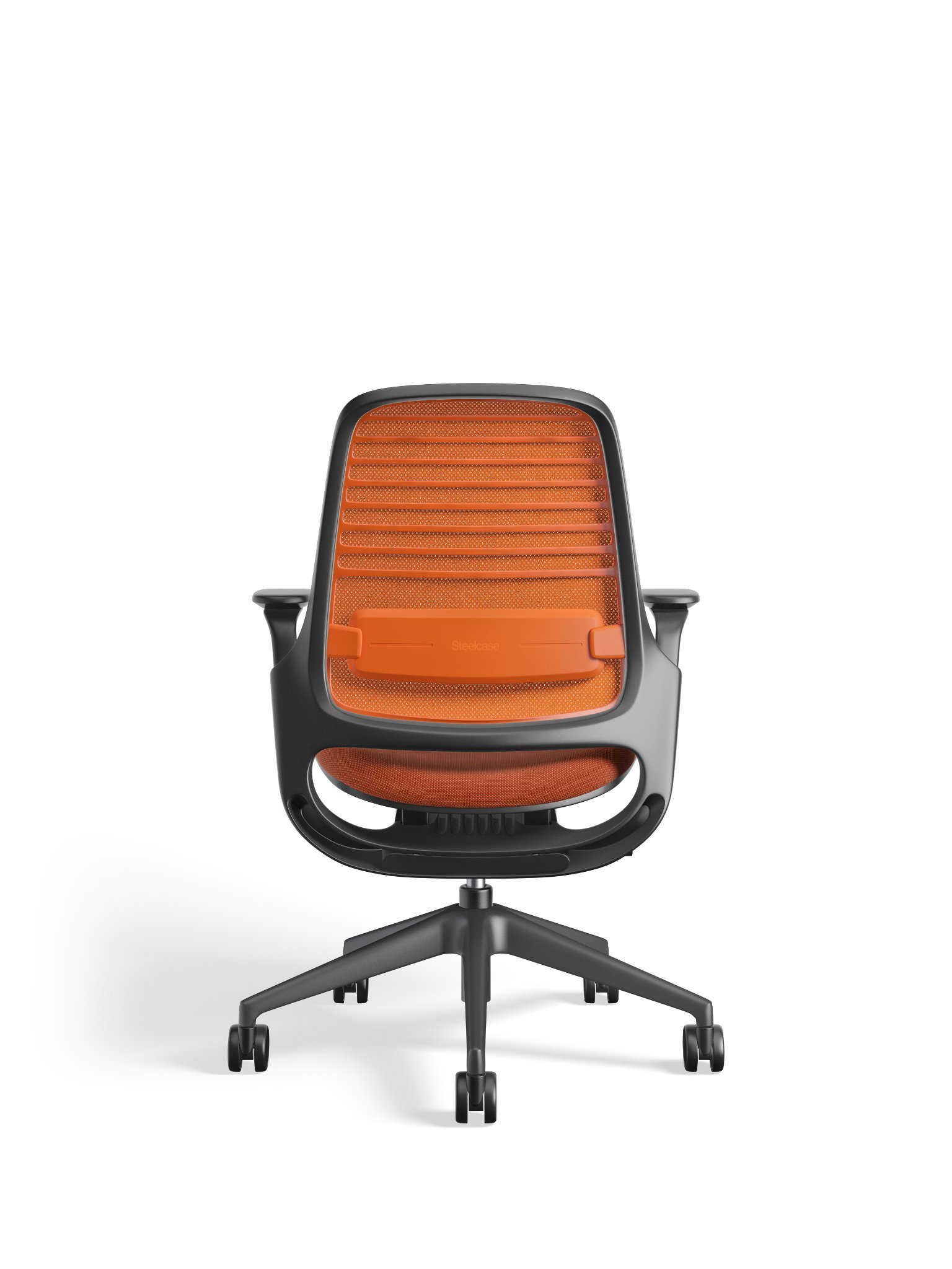 Steelcase Series 1 Work Office chair, Tangerine