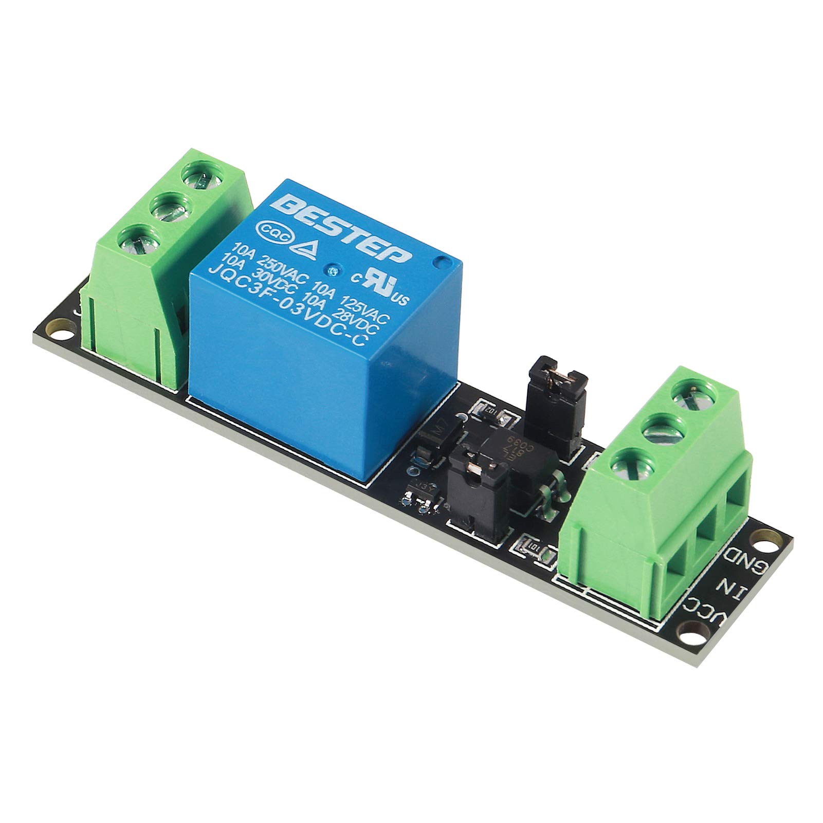 Mua 8 Pack 3V 1 Channel Relay Power Switch Module with Optocoupler Opto Isolation High Level ...