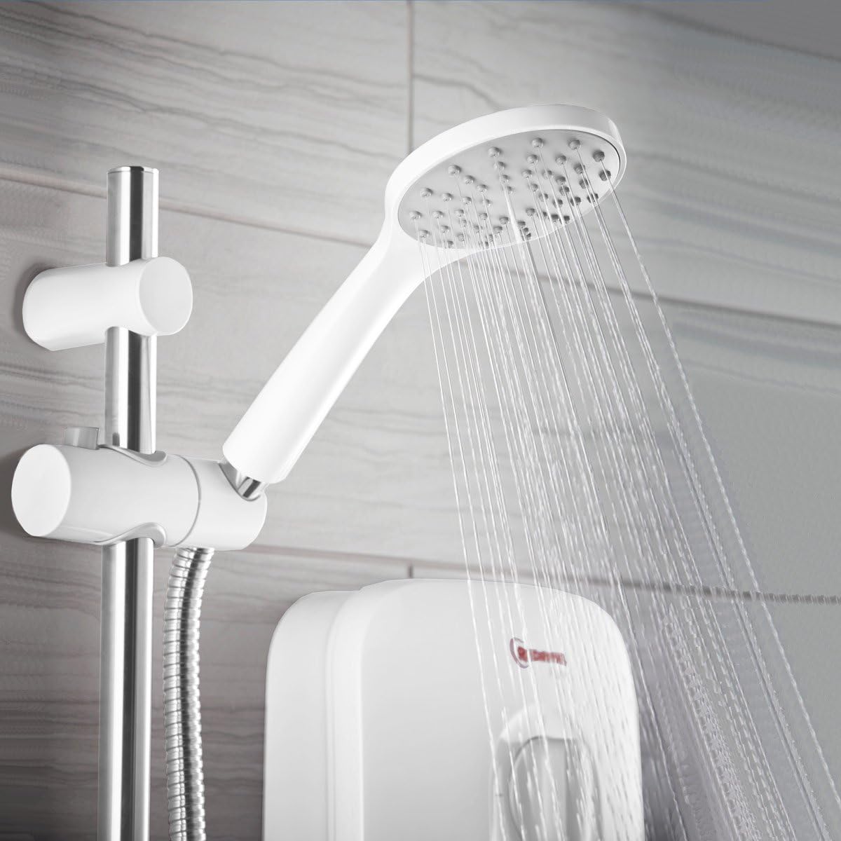 Redring RPS8 Pure 8 5kW Instantaneous Electric Shower White | Discount ...