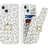 Amazon.com: Lipvina for iPhone 14 Pro Max Case with Card Holder,Credit Card Holder,Ring Stand ...