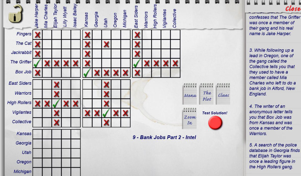 Gridzle Vol.1 - Grid Detective Puzzles:Amazon.co.uk:Appstore for Android