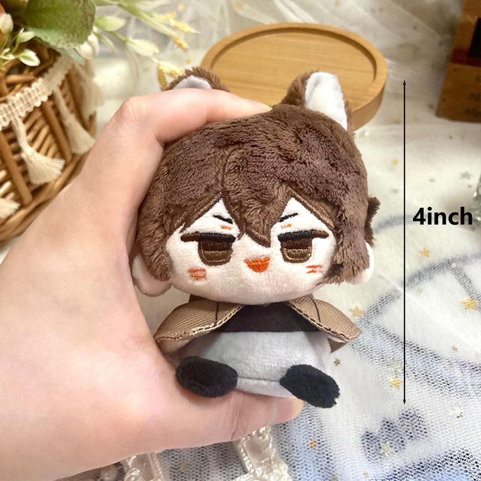 Mua GNATAPIAY Anime Plush Keychain Anime Plush Figure Charm Keychain ...