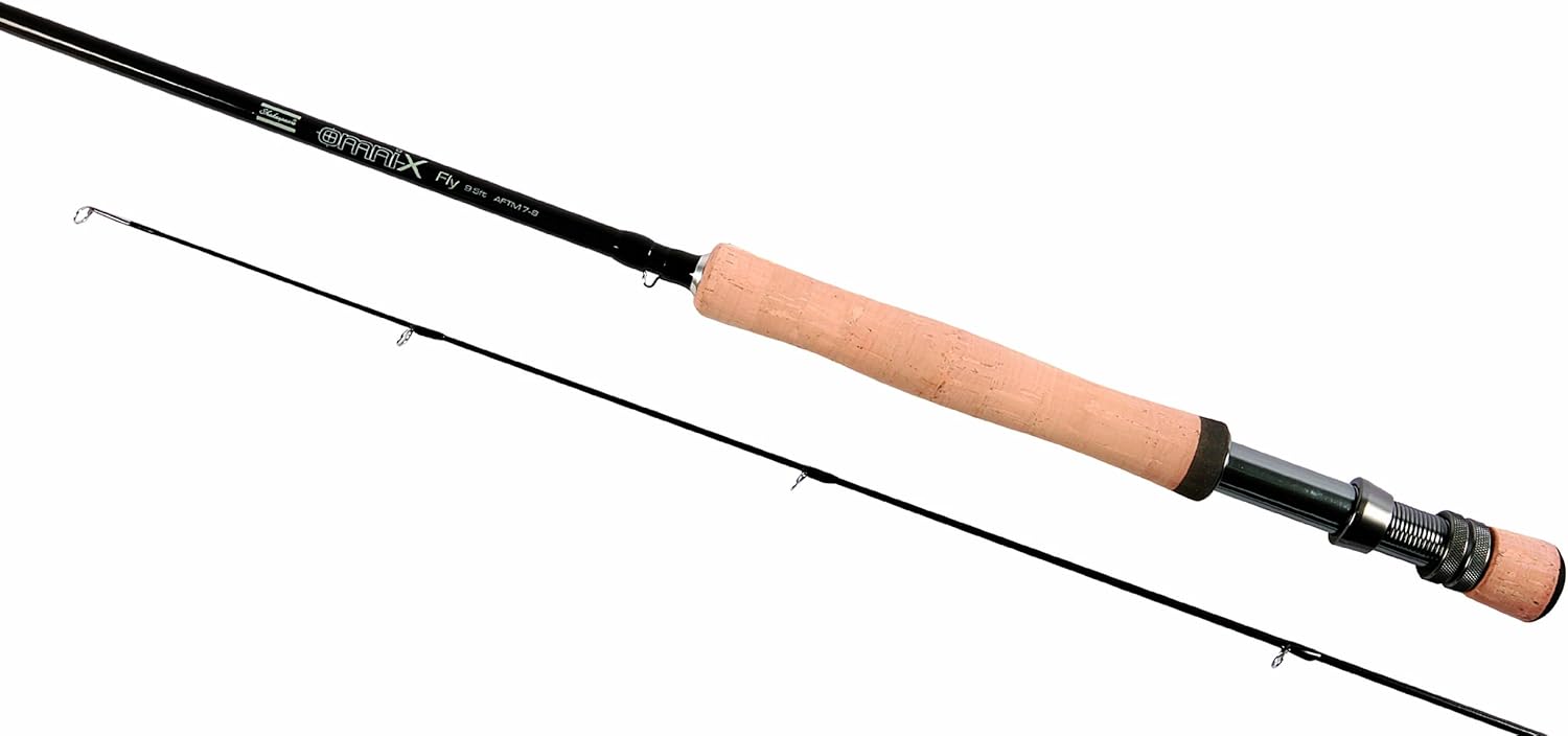 Shakespeare Omni X Fly Rod 7/8 - Black, 9 Ft: Amazon.co.uk: Sports ...