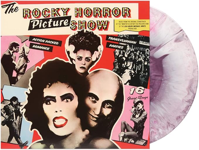 The Rocky Horror Picture Show Soundtrack Red & White Vinyl: Amazon.co ...