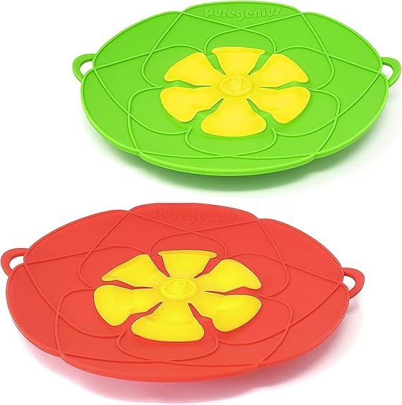 Amazon.com: PureGenius Boil Over Spill Stopper Lid Cover, 10.2 inch ...