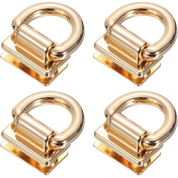 Leather Strap With Buckle 4/10/20Pcs D Ring Metal Buckles Bag Strap ...
