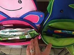 Amazon.com: Skip Hop Zoo Little Kid and Toddler Backpack, Blossom ...