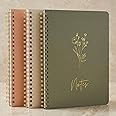 ZICOTO Aesthetic Spiral Notebook Set
