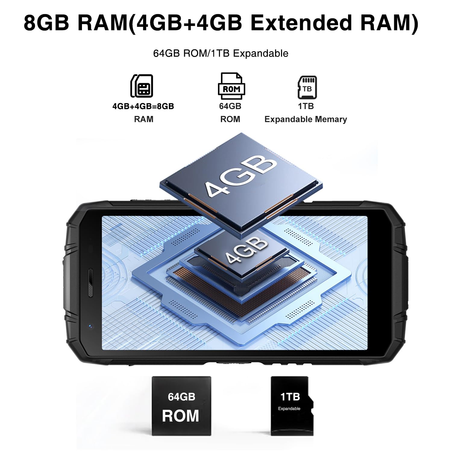 Mua DOOGEE S41T Rugged Phone Unlocked 2025,Android 14 6300mAh Battery ...