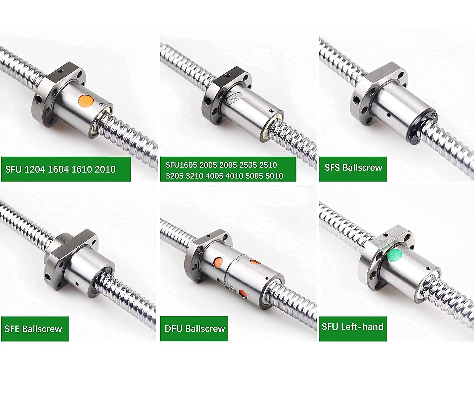 Mua Mssoomm 20mm Ballscrew Kit SFU2005 RM2005 Anti-Backlash Ball Screw ...