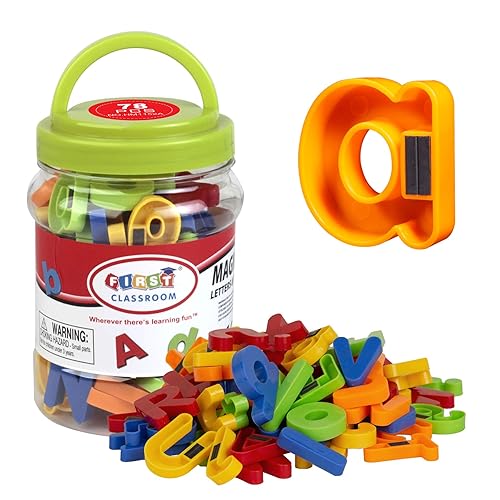 ABCaptain Magnetic Letters Numbers Alphabet ABC 123 Fridge Magnets ...