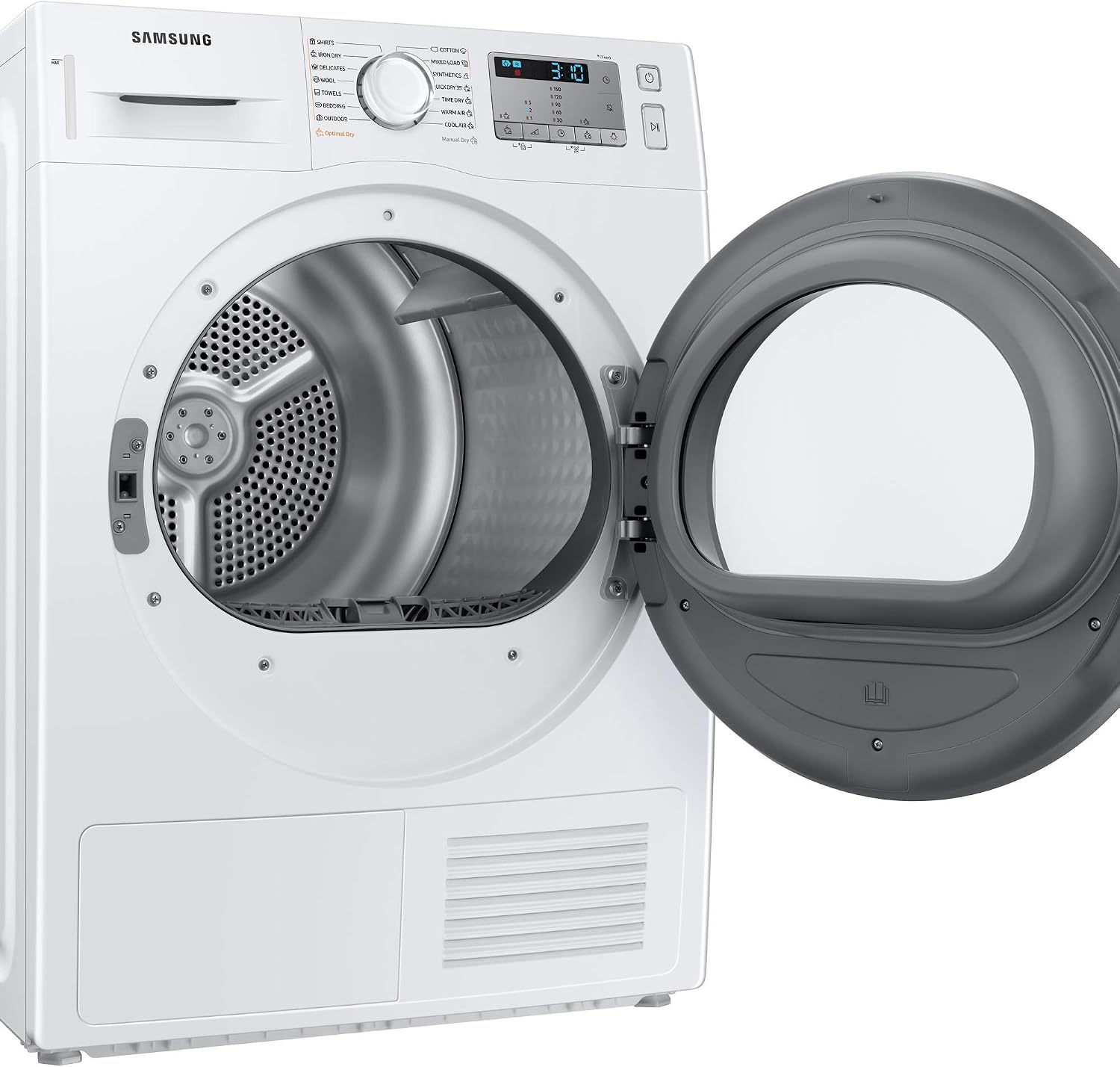 Samsung DV80TA020TH/EU Freestanding Heat Pump Tumble Dryer with Optimal ...