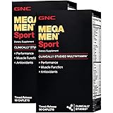Amazon.com: GNC Mega Men 50 Plus One Daily Multivitamin, Twin Pack, 60 ...