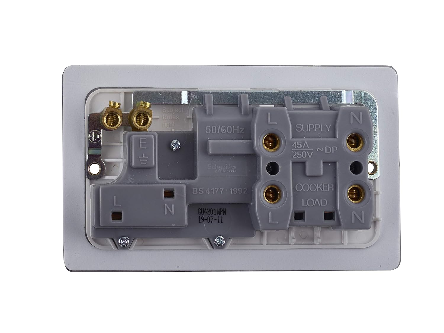Schneider Electric Ultimate Flat Plate – Switched Cooker Control Unit ...