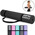 Core Balance Yoga Mat, Thick Foam 6mm, Non Slip, Exercise Fitness Gym ...