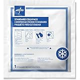 Instant Cold Pack (4 x 5.5 inches) – Set of 25 Disposable Cold Therapy ...