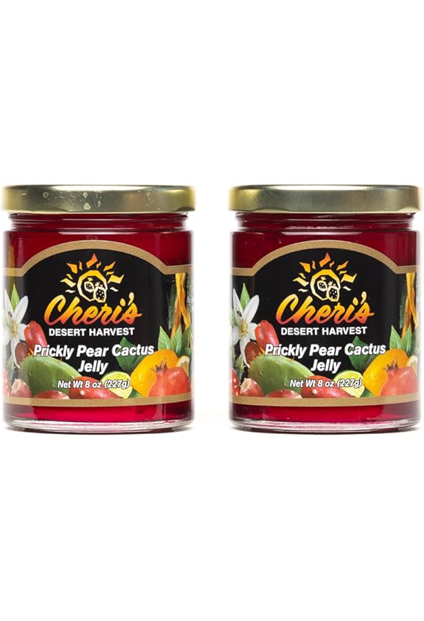 Jelly Cats Prickly Pear Cactus Honey 5.4 Ounce - Cheri's Desert Harvest Prickly Pear Candy