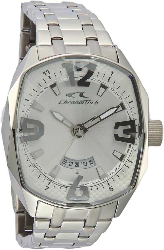 ChronoTech RW0052_- - Orologio da polso, cinturino in acciaio inox ...