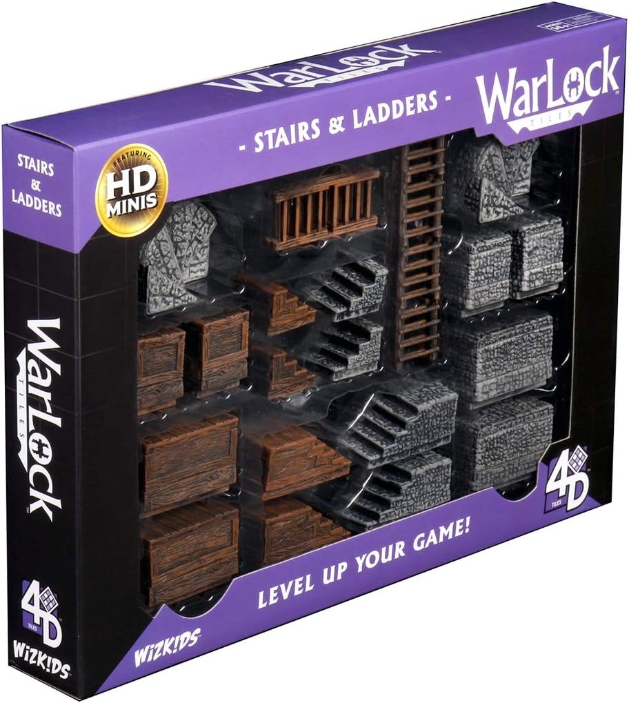 WarLock Tiles RPG Accessory – Stairs and Ladders – BigaMart