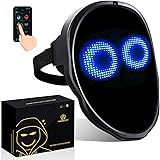 Amazon.com: Voice Activated LED Face Mask Cool Light Up Smart Masks ...