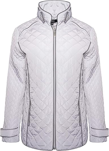 JBC Collection Ladies Spring Summer Quilted Water Repellent Womens ...