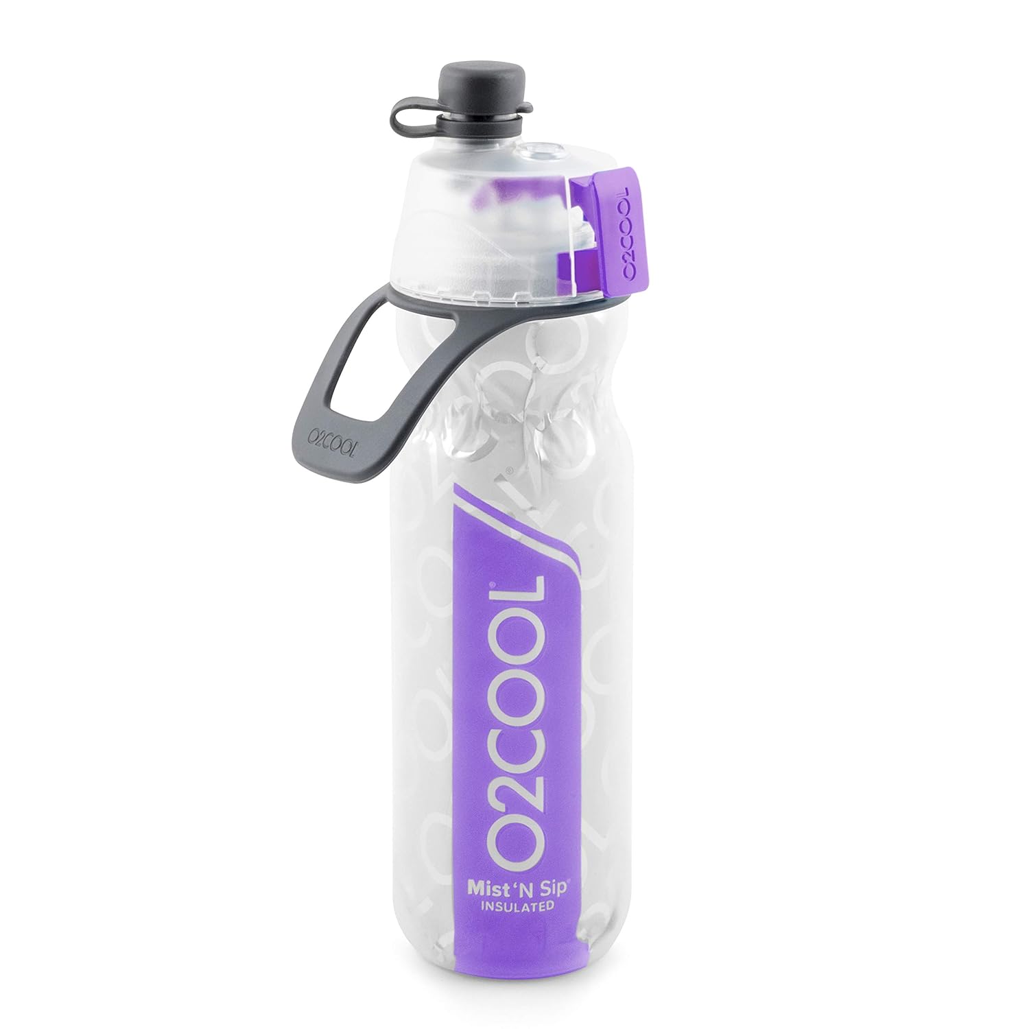 O2COOL ArcticSqueeze Insulated Mist 'N Sip Squeeze Bottle 20 oz, Purple ...