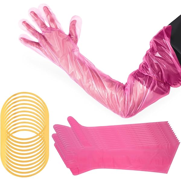 Field Dress Gloves Nirvany 50 Pairs Field Dressing Gloves Deer Hunting ...