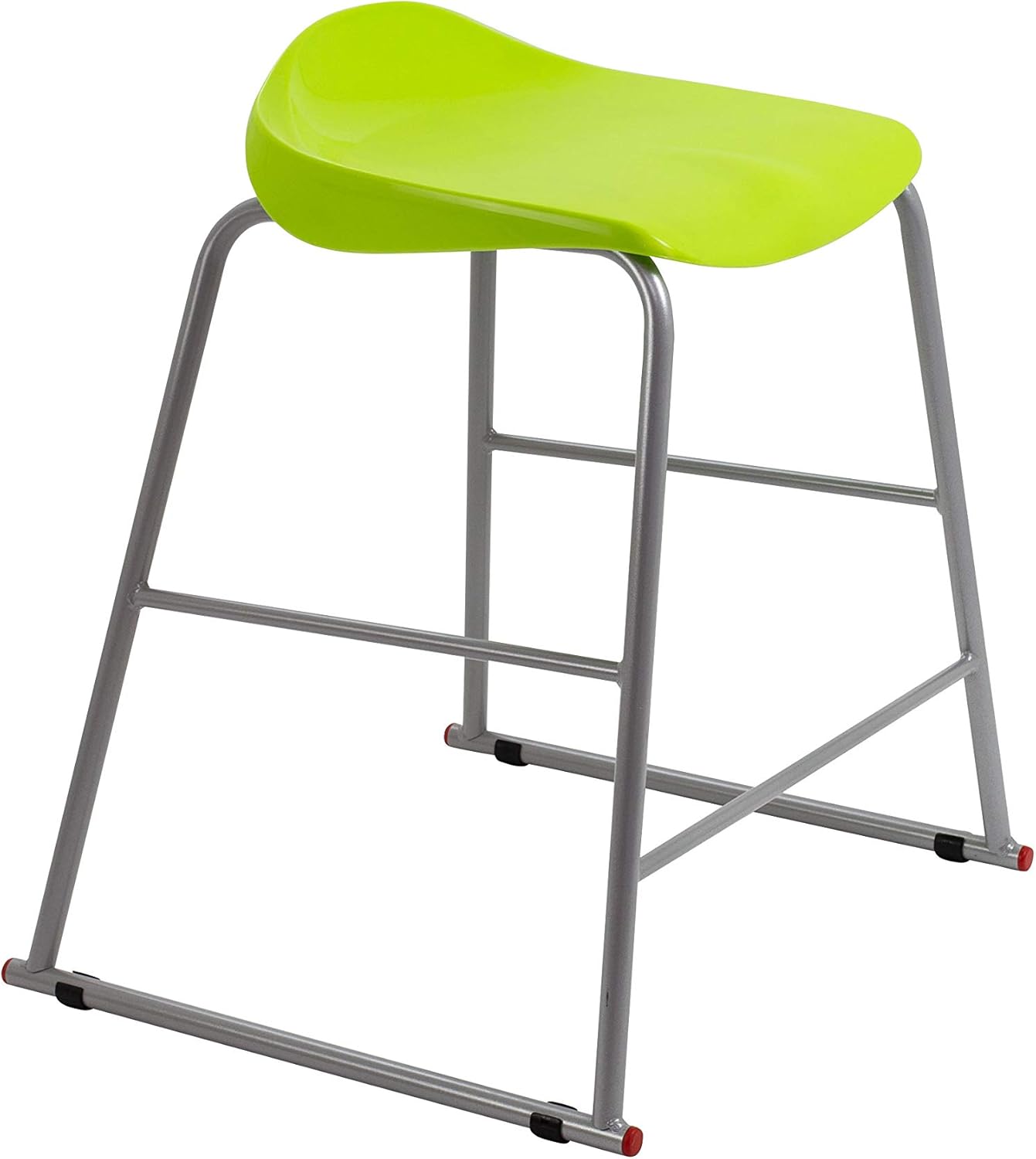 Titan Classroom Stool, Size 4, Ages 7-9, Lime Green – BigaMart