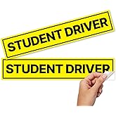 Amazon.com - Stickios Non-Magnetic Student Driver Stickers - Removable ...