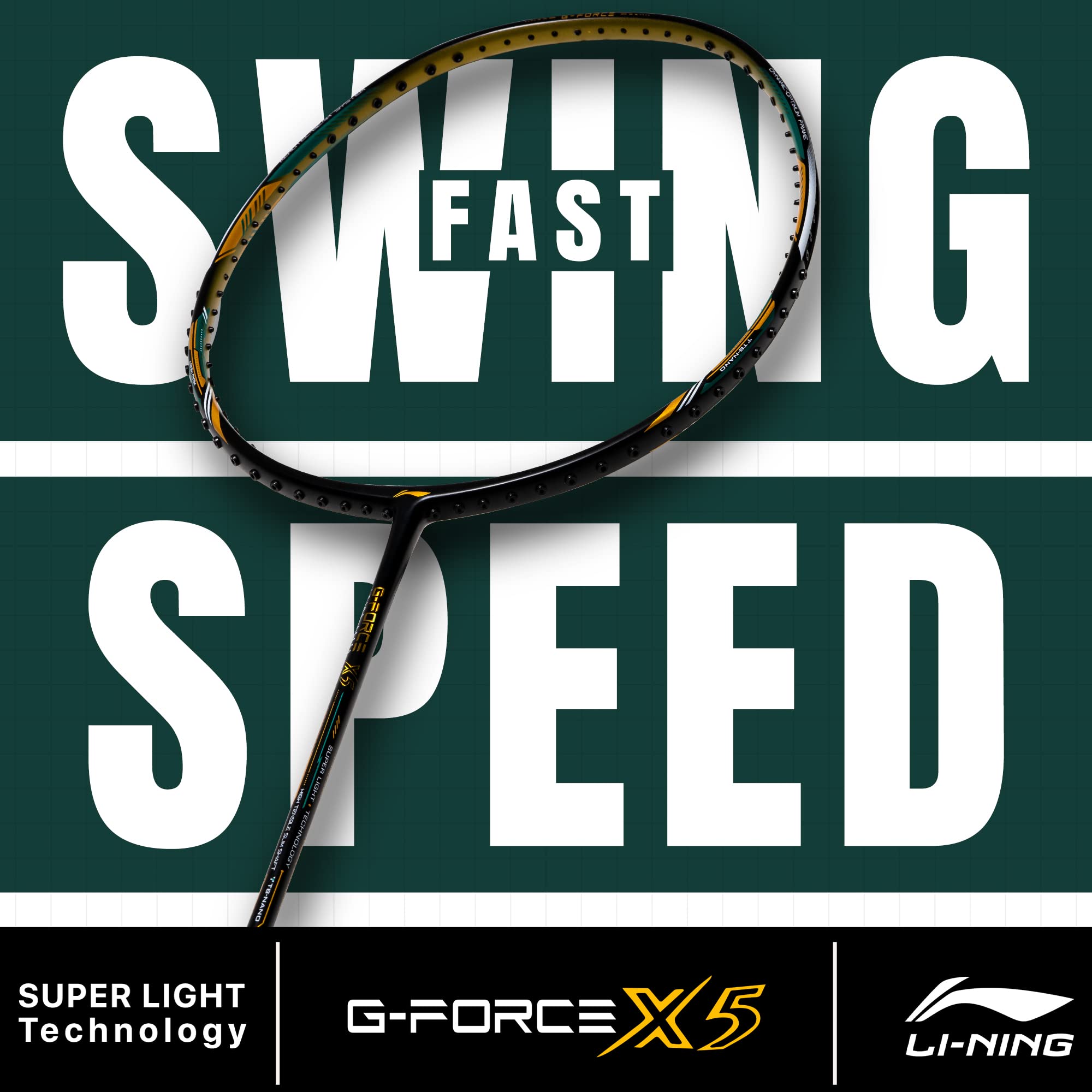 Mua LI-NING G-Force X5-79 Grams G6 Badminton Racket trên Amazon Mỹ ...