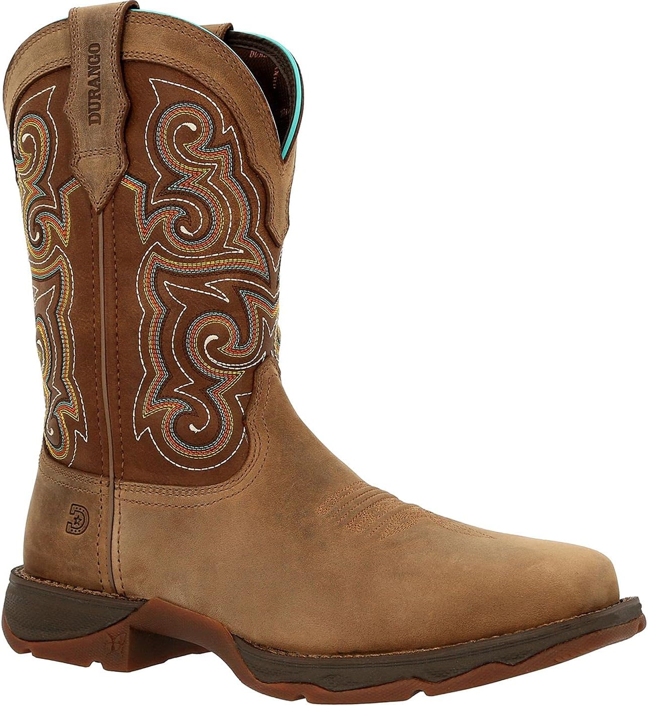 Lady Rebel Work by Durango - Botas de trabajo (punta compuesta): Amazon ...