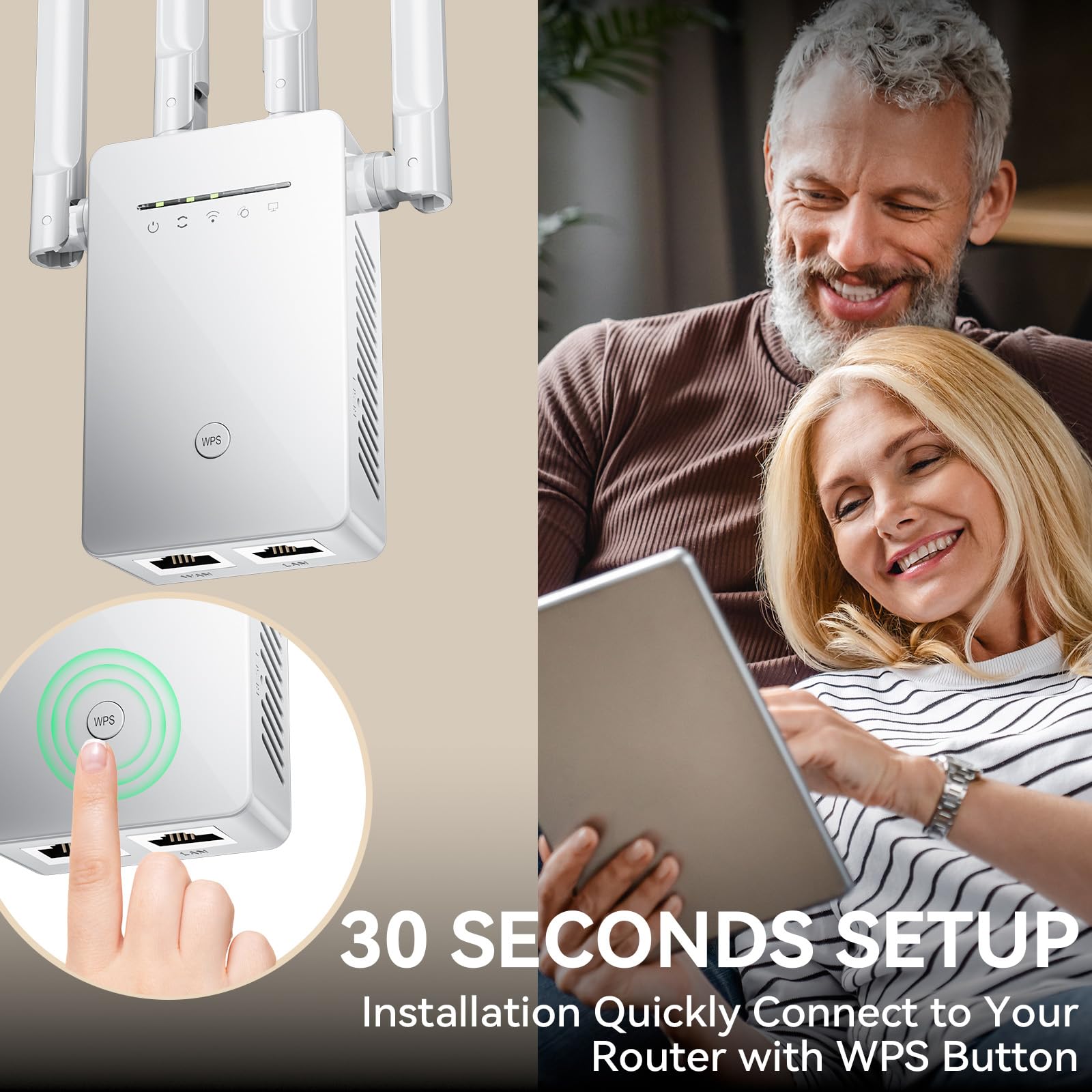 Mua 2024 WiFi Extender Signal Booster - up to 9956 sq.ft Coverage, Wireless Booster - Long Range ...