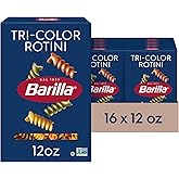 Amazon.com : Barilla Tri-Color Penne Pasta, 12 oz. Box (Pack of 16 ...