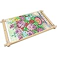 Amazon.com: Embroidery Tapestry Scroll Frame, Cross Stitch Frame, Easy ...