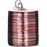 Amazon.com: Morex Ribbon Pearl Raffia Ribbon Spool, 55-Yard, Light Blue ...