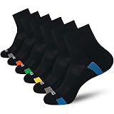 Amazon.com: BERING Men's Athletic Quarter Compression Running Socks (6 ...